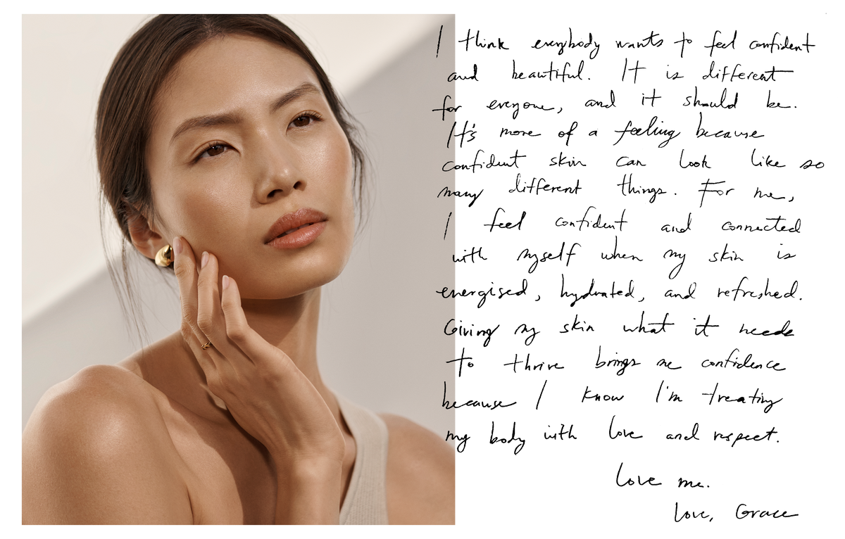 "GIVING MY SKIN WHAT IT NEEDS TO THRIVE BRINGS ME CONFIDENCE" – EVE LOM